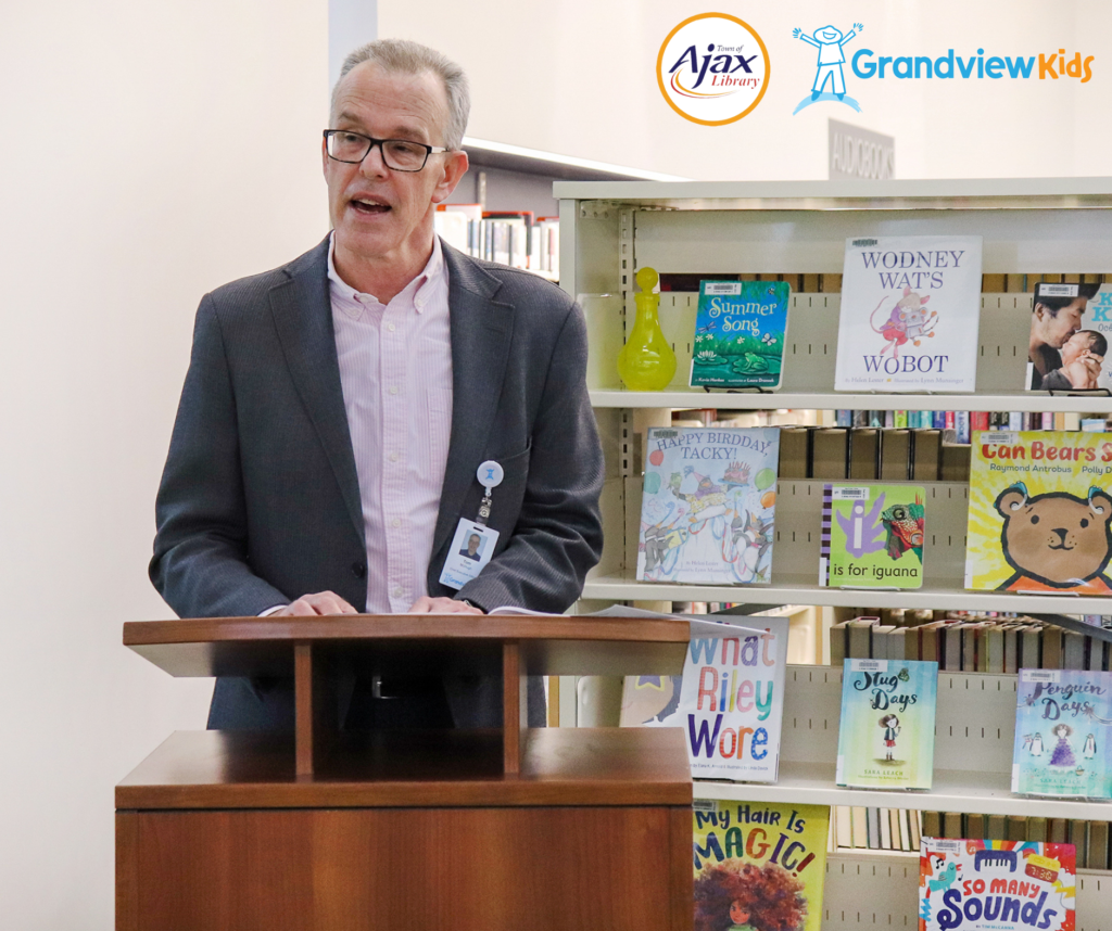 Ajax Public Library and Grandview Kids formalize long-standing ...