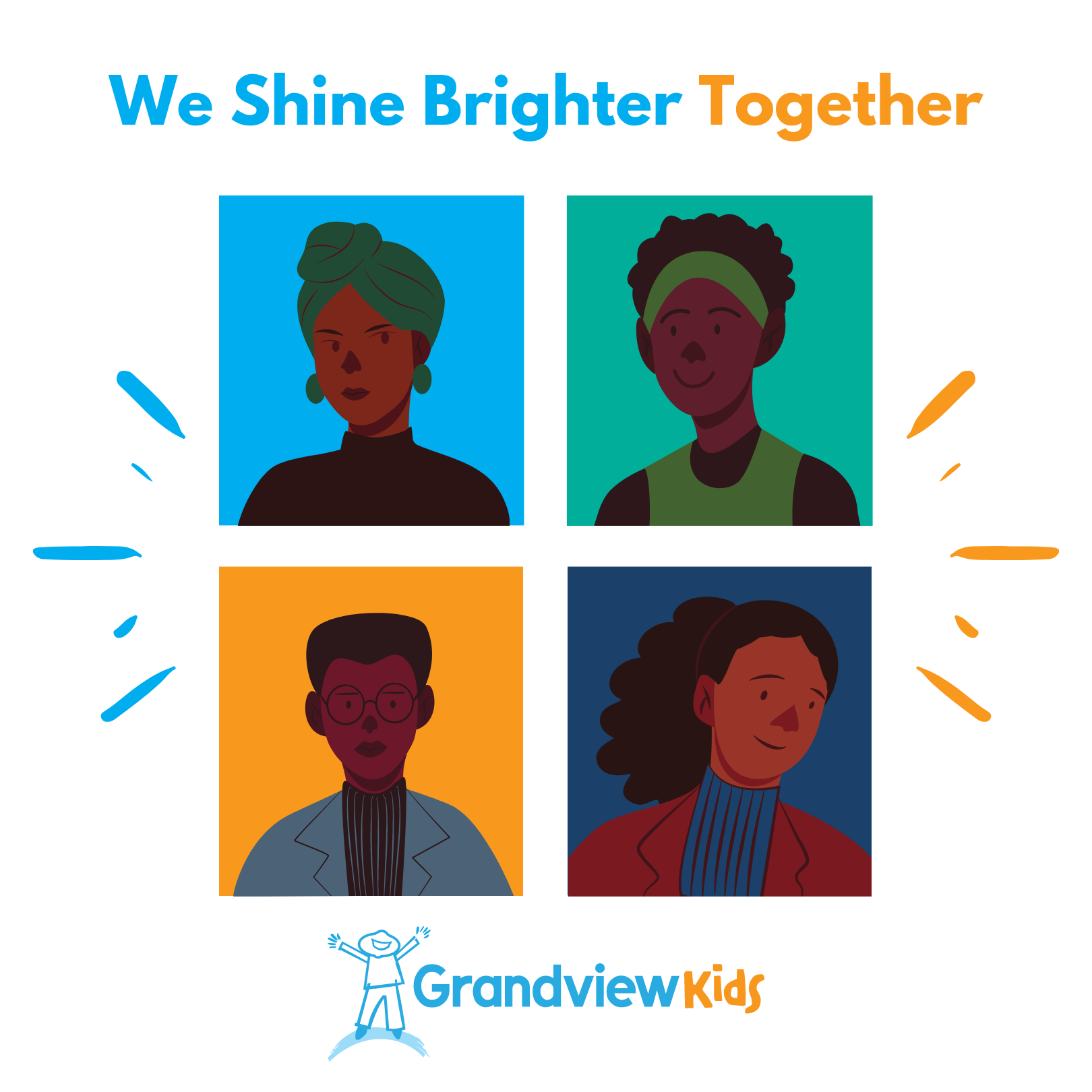 We Shine Brighter Together – Grandview Kids